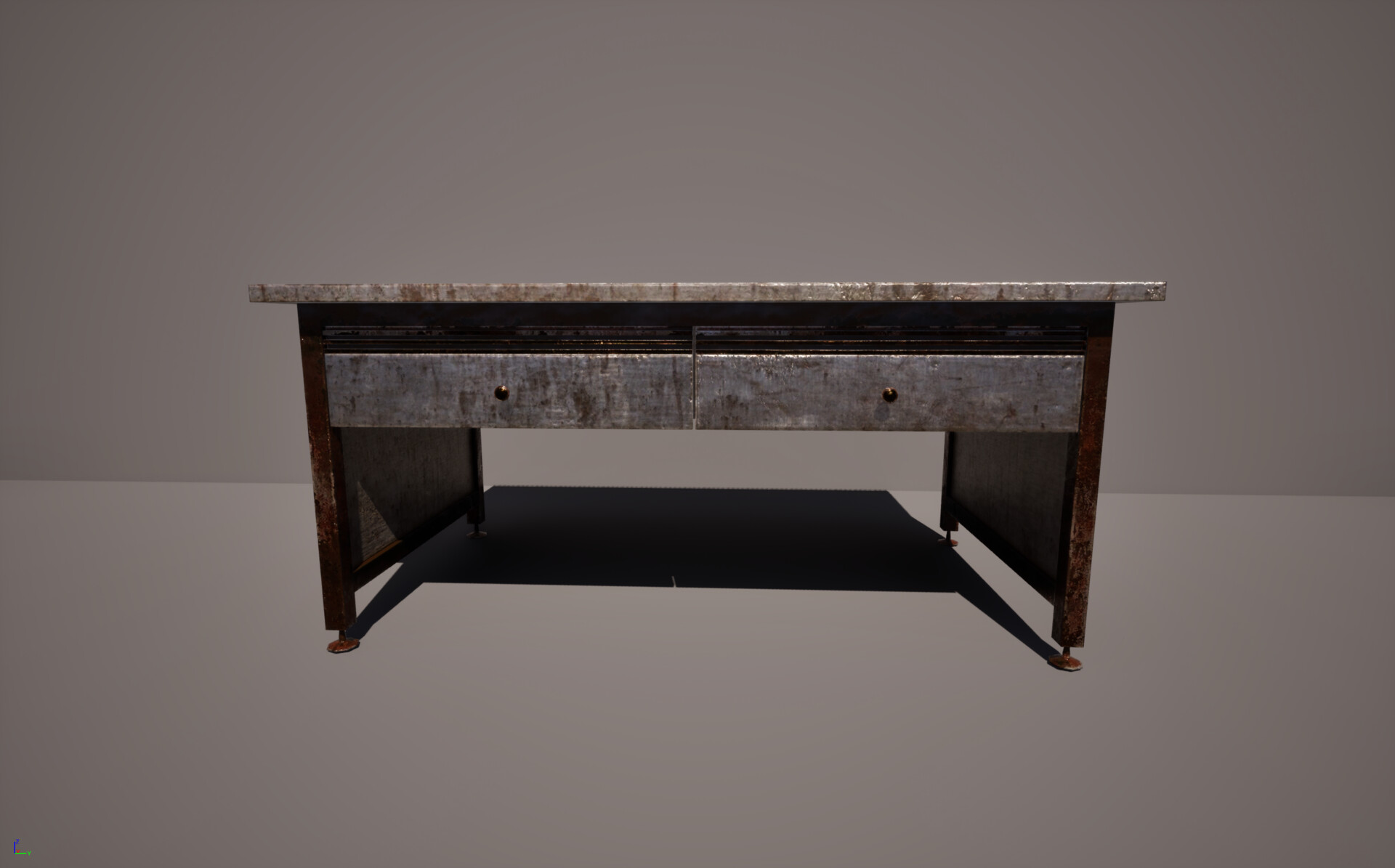 ArtStation - Old laboratory table