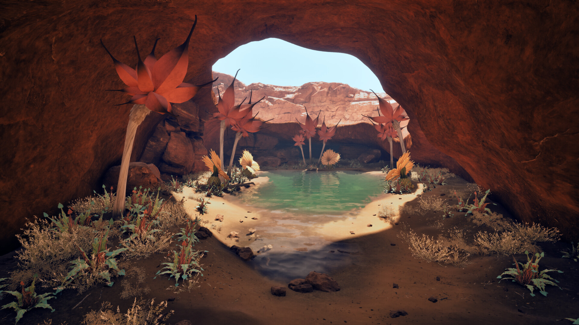 ArtStation - Alien Oasis