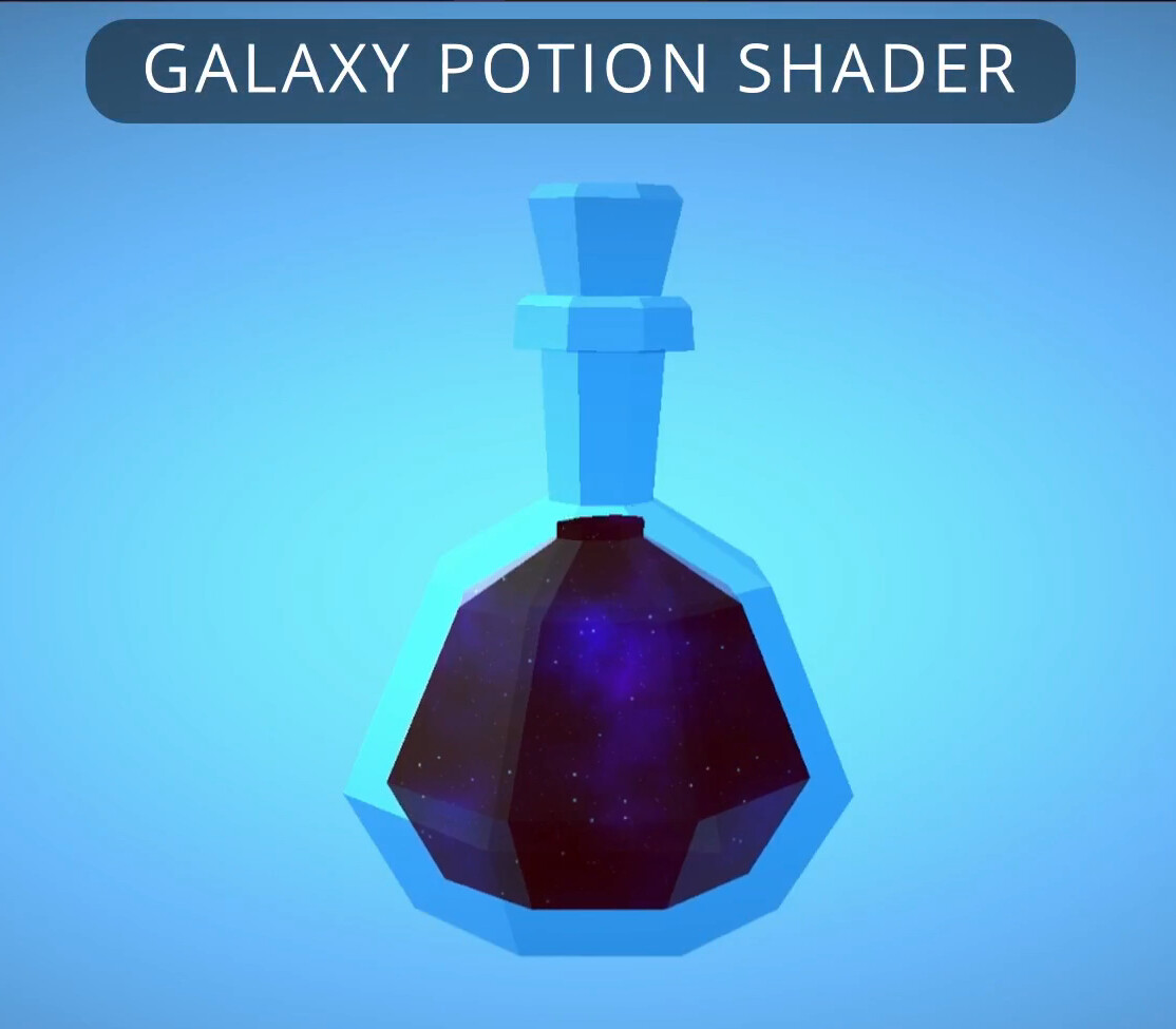 ArtStation - Galaxy Potion Shader