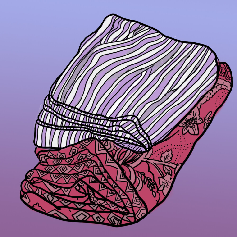 ArtStation - Pink blanket