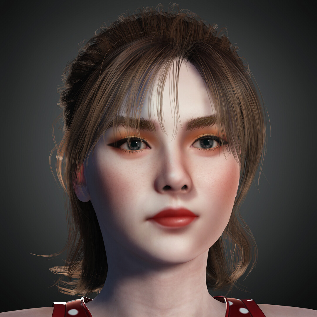 ArtStation - Game Ready Female Character