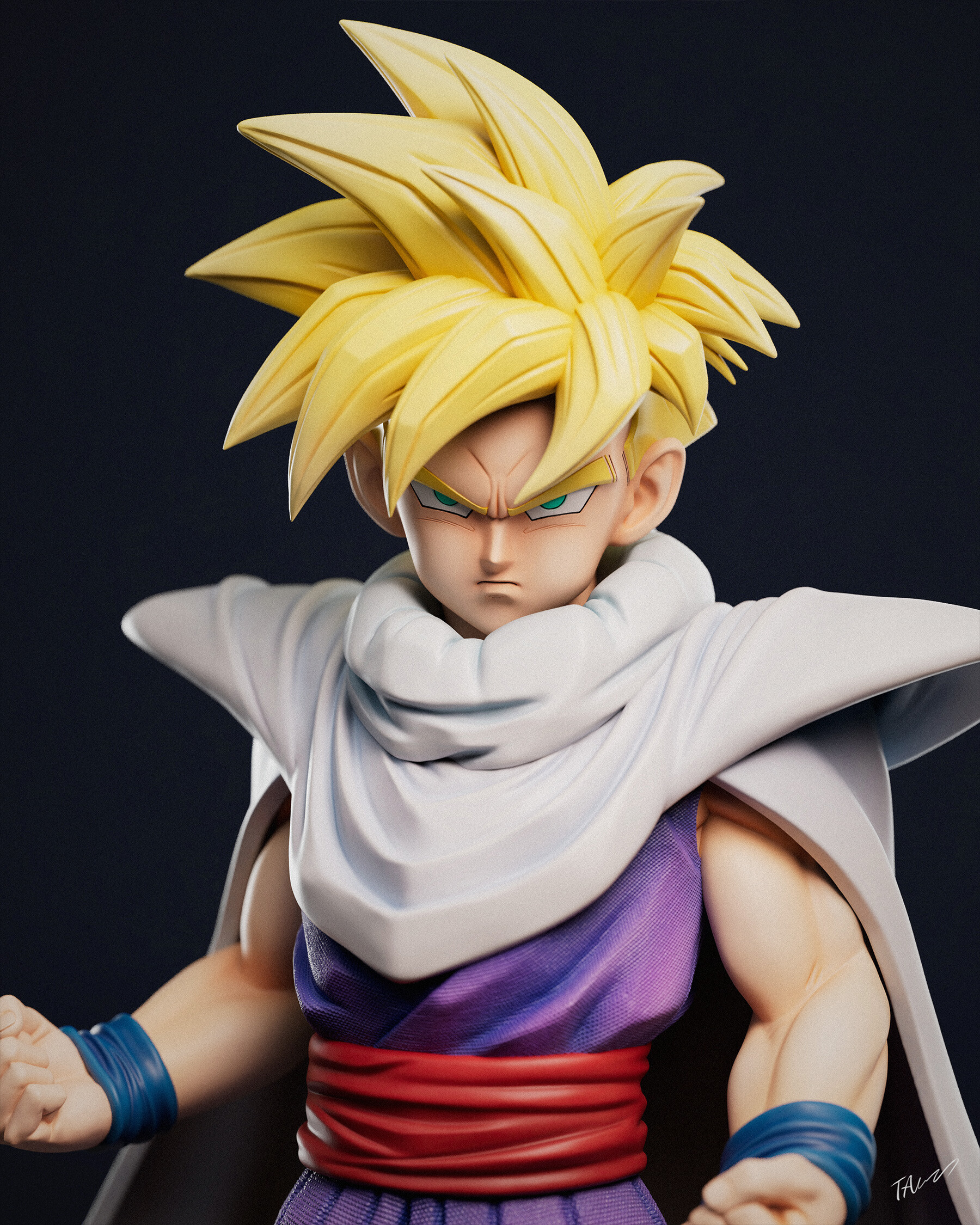ArtStation - Gohan - Dragon Ball Z