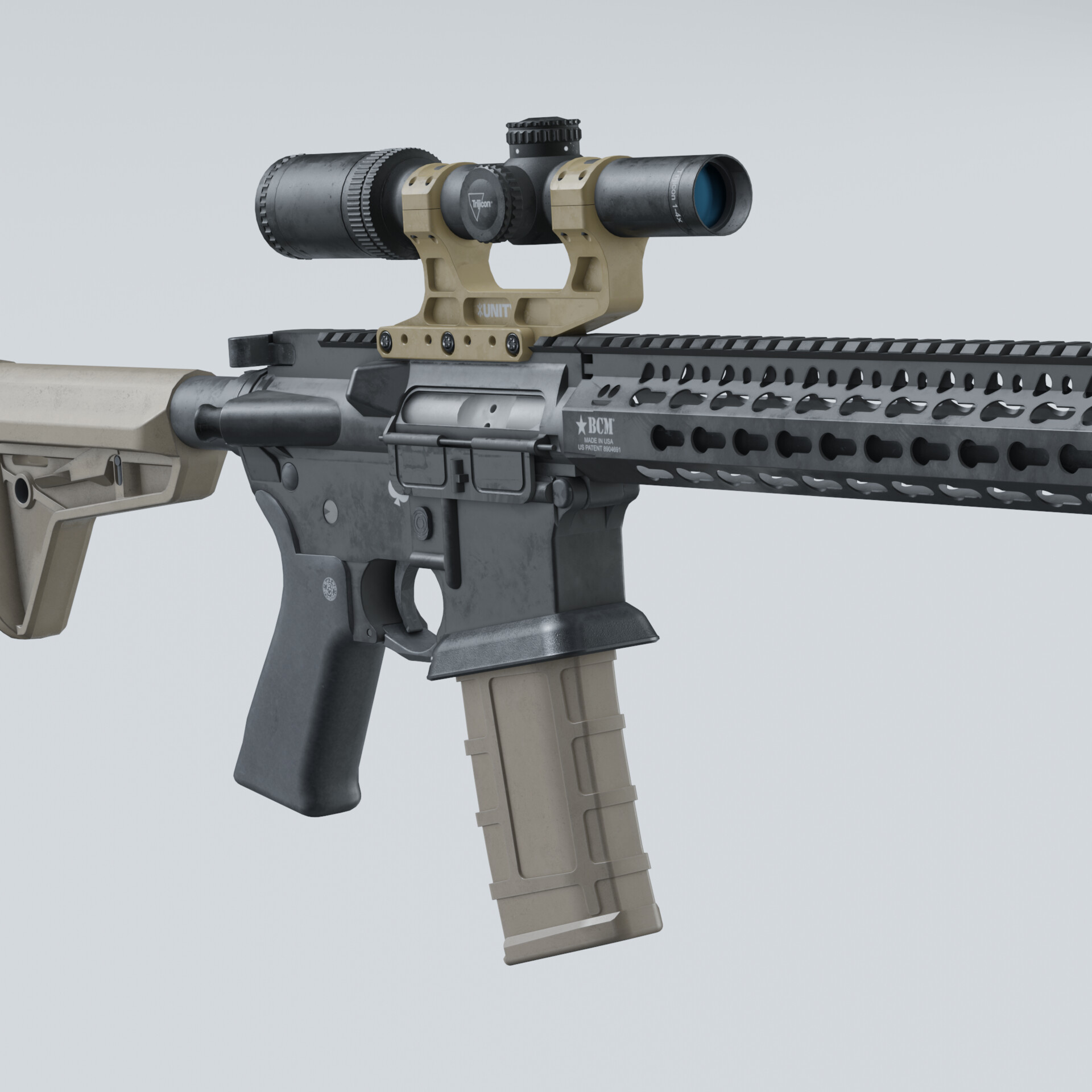 ArtStation - BCM AR15