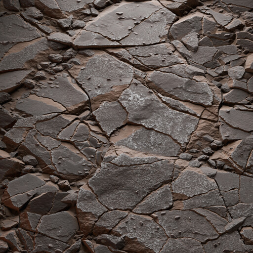 ArtStation - Cracked Rock Floor material