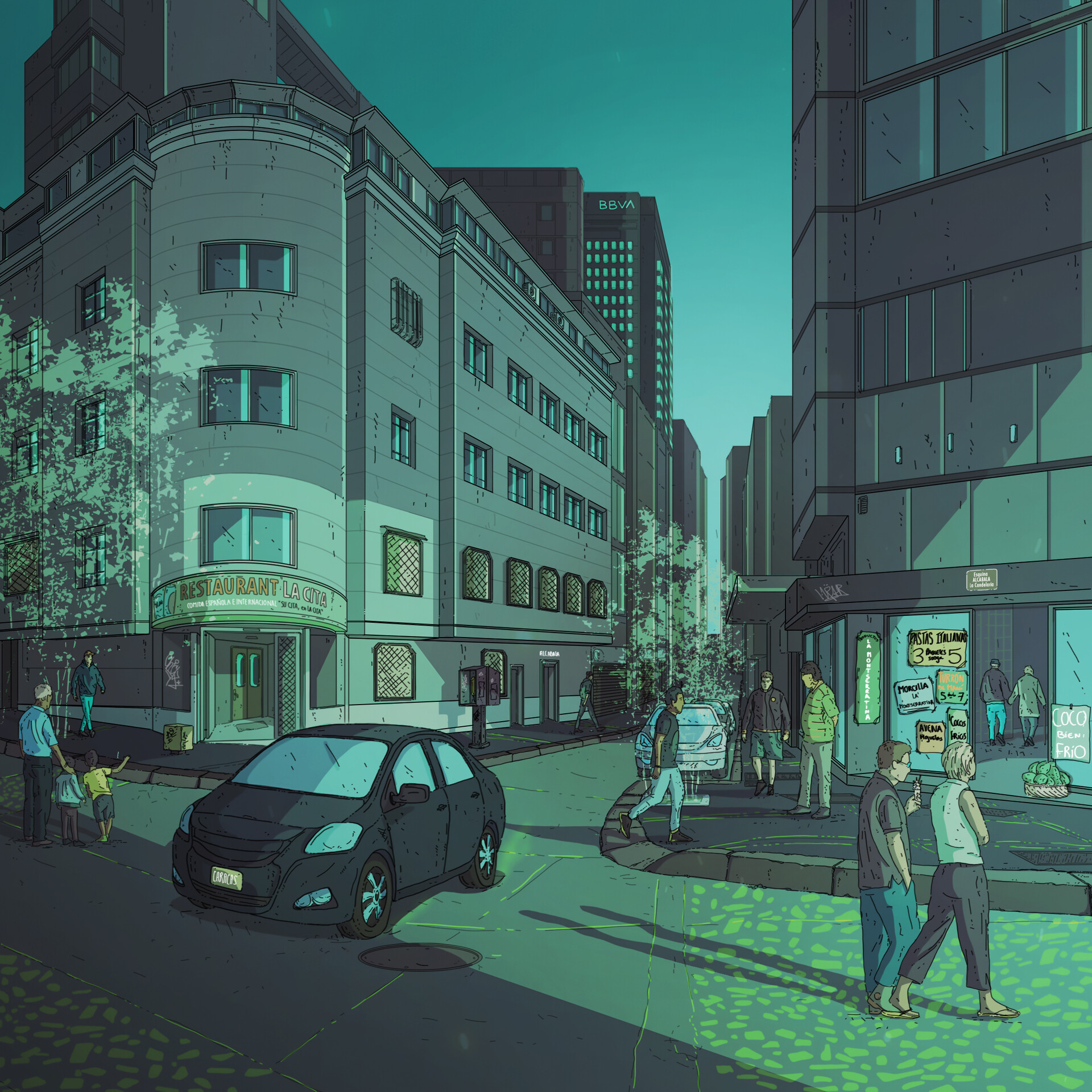 ArtStation - Public Space concept