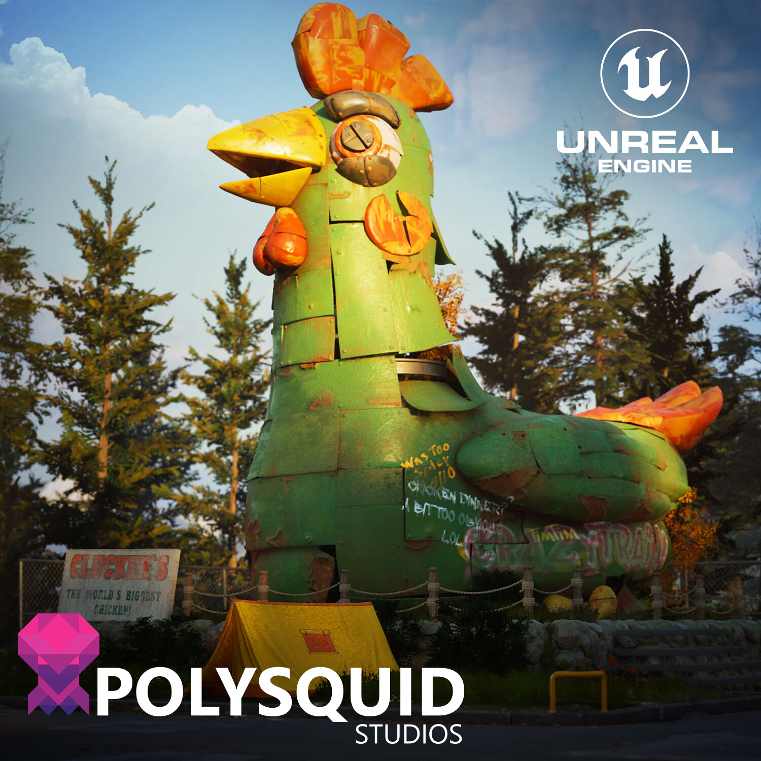 ArtStation - Americana Island - Unreal Engine