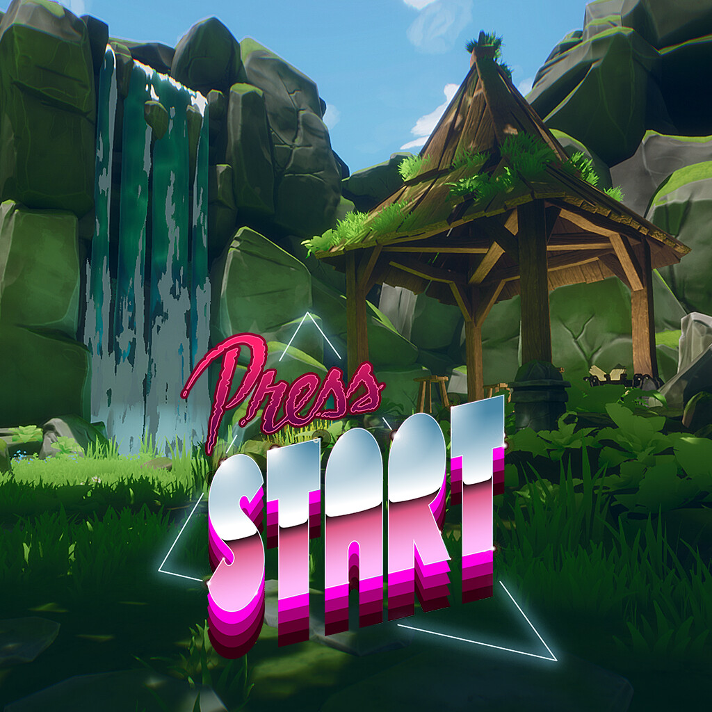 ArtStation - PRESS START - Level Art