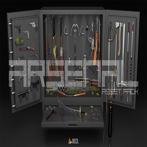 ArtStation - Arsenal - Asset Pack