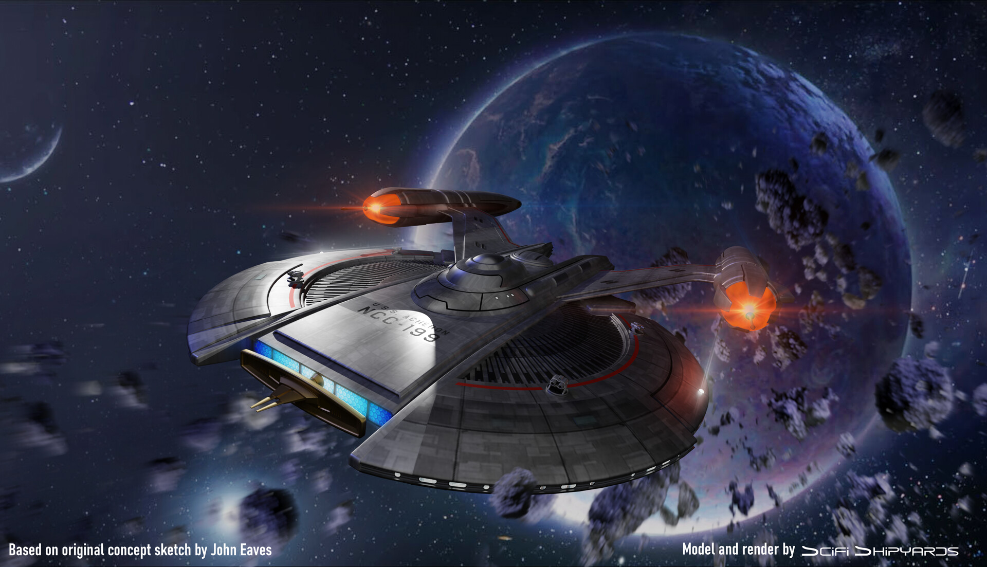 ArtStation - U.S.S. ACHERON