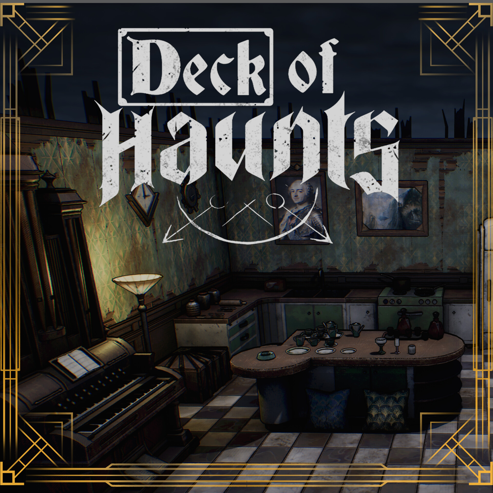 ArtStation - Deck of Haunts - Environment Art Internship