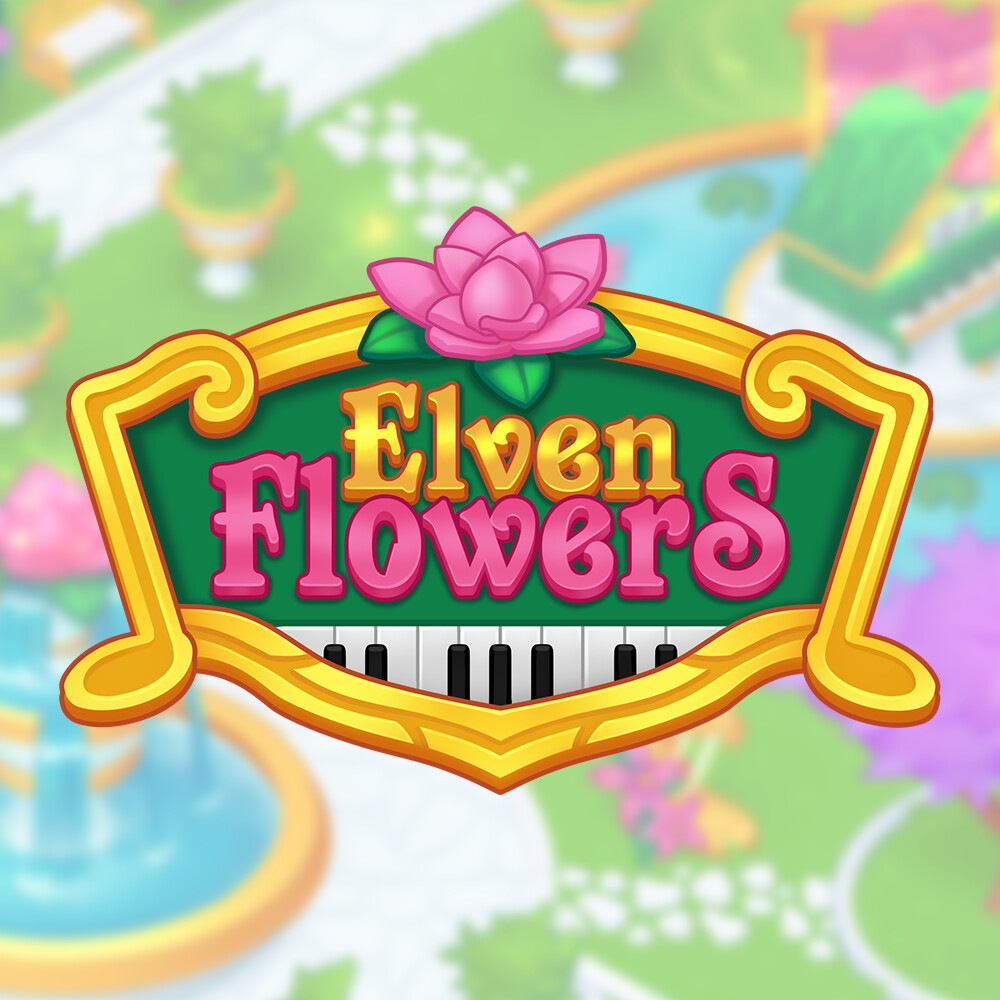 ArtStation - Elven Flowers: Game project
