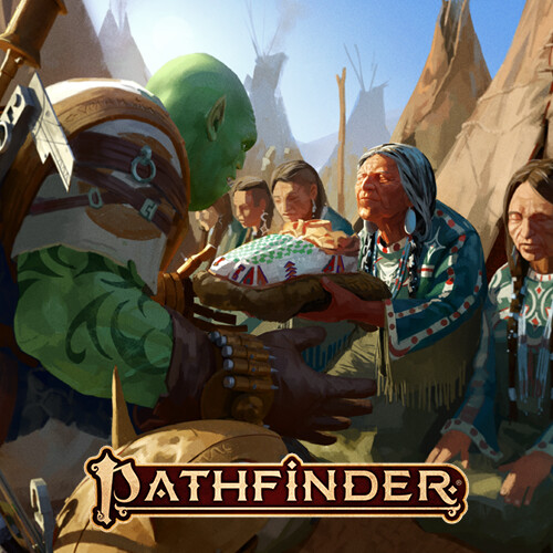 ArtStation - Pathfinder Shoanti Chapter Opener