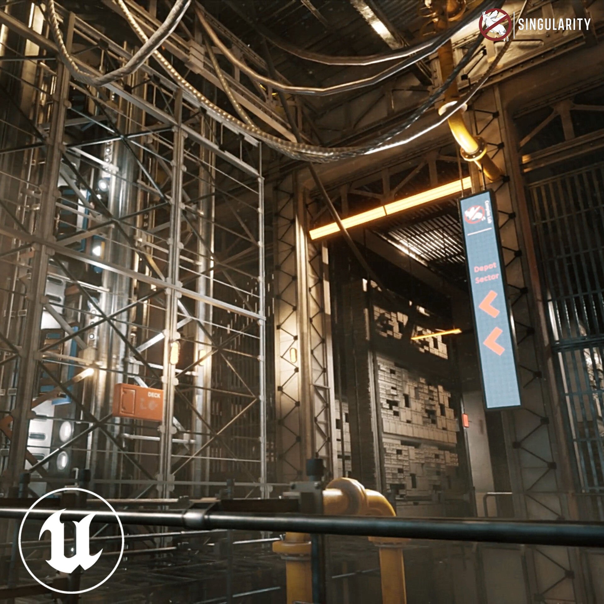 ArtStation - ComplexLab Depot Sector