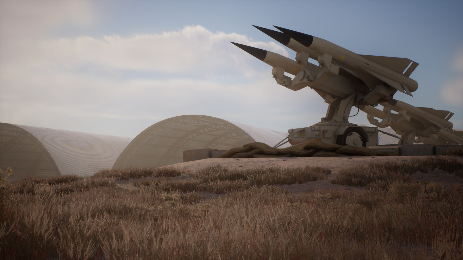 ArtStation - Military Base - Megapack