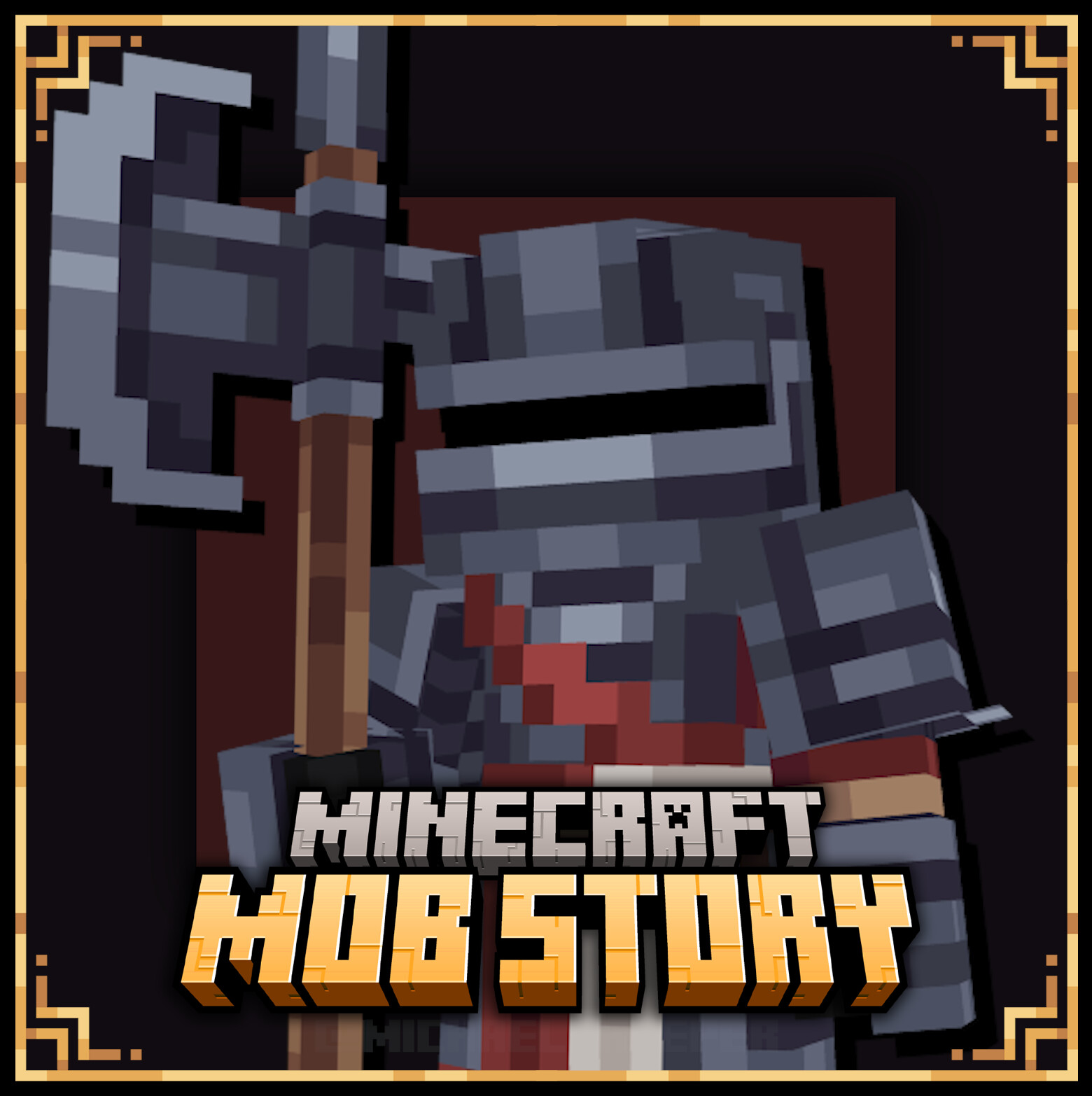 ArtStation - Minecraft Mob Story - Obscure Guard