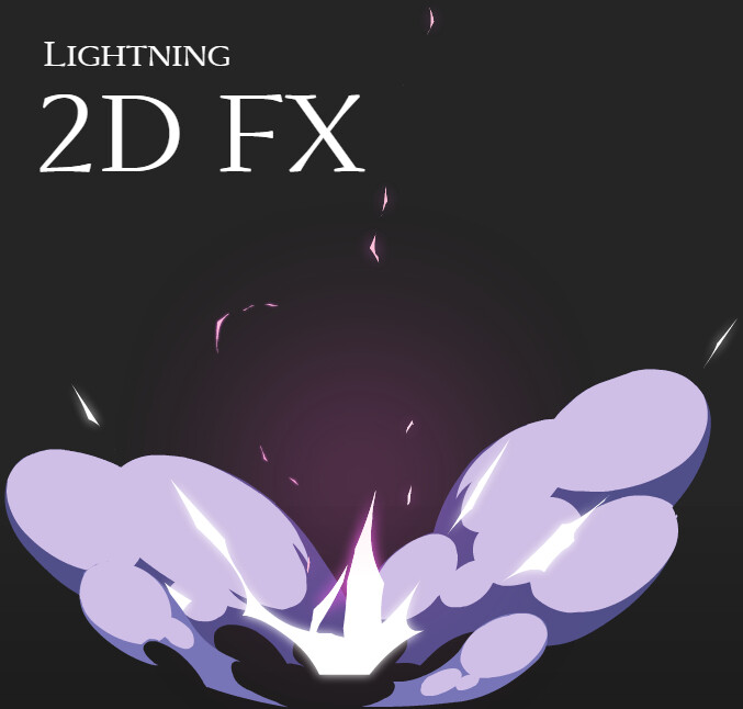 ArtStation - Lightning 2D FX