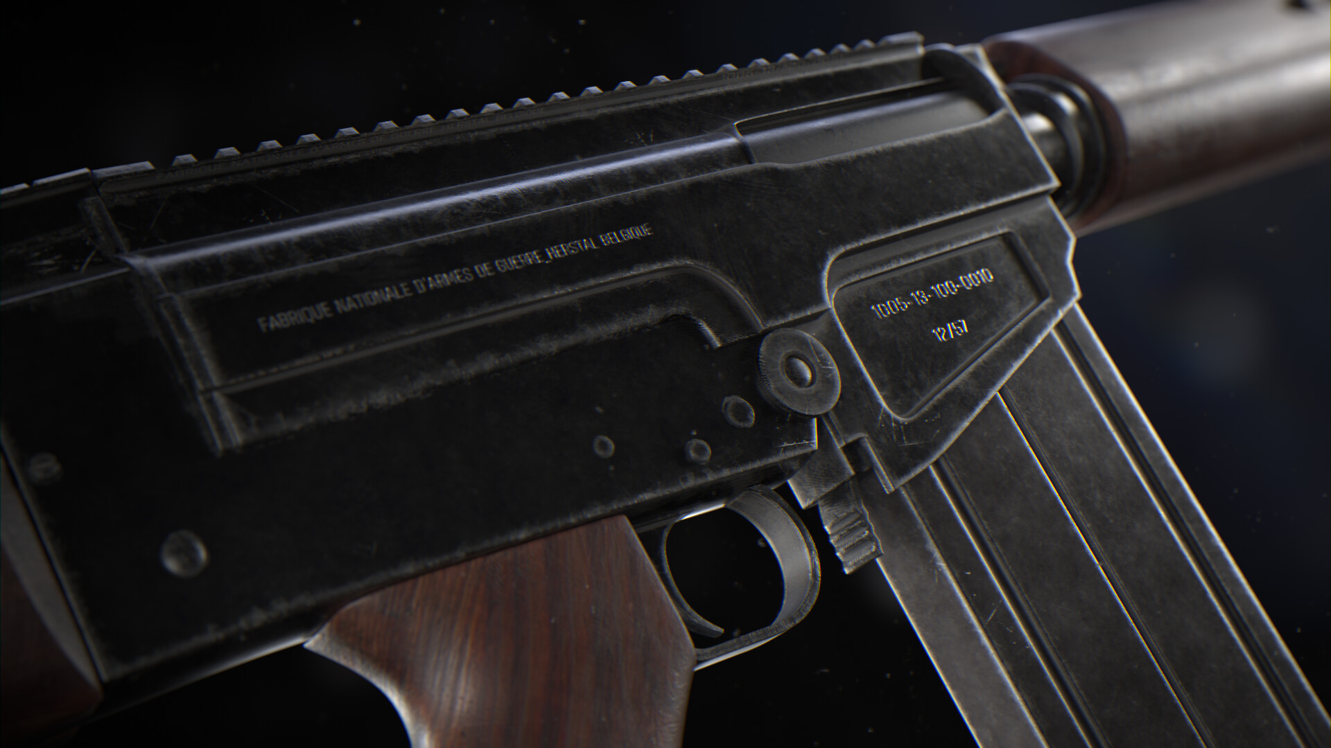 ArtStation - FN Fal - Personal 3D Asset Project