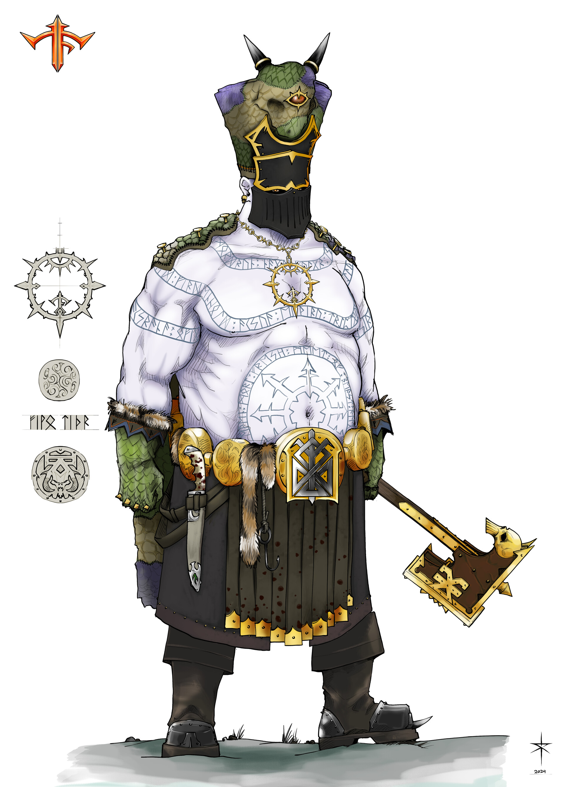 ArtStation - The Warden of the Weak