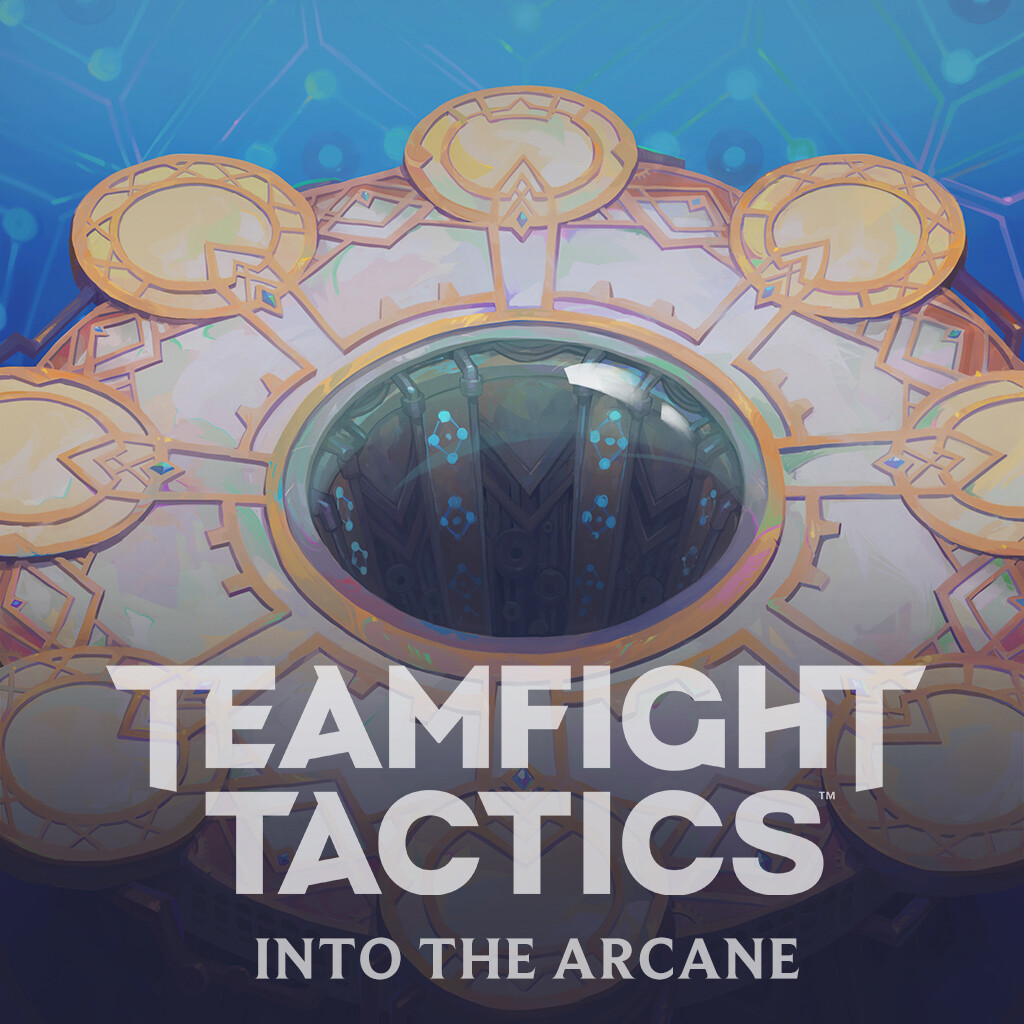 ArtStation - Environment - Into The Arcane - Teamfight Tactics