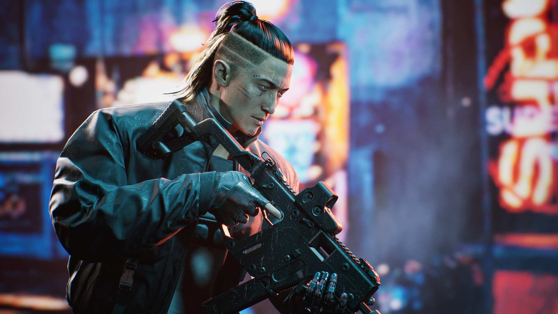 ArtStation - Realistic Cyberpunk Style Character