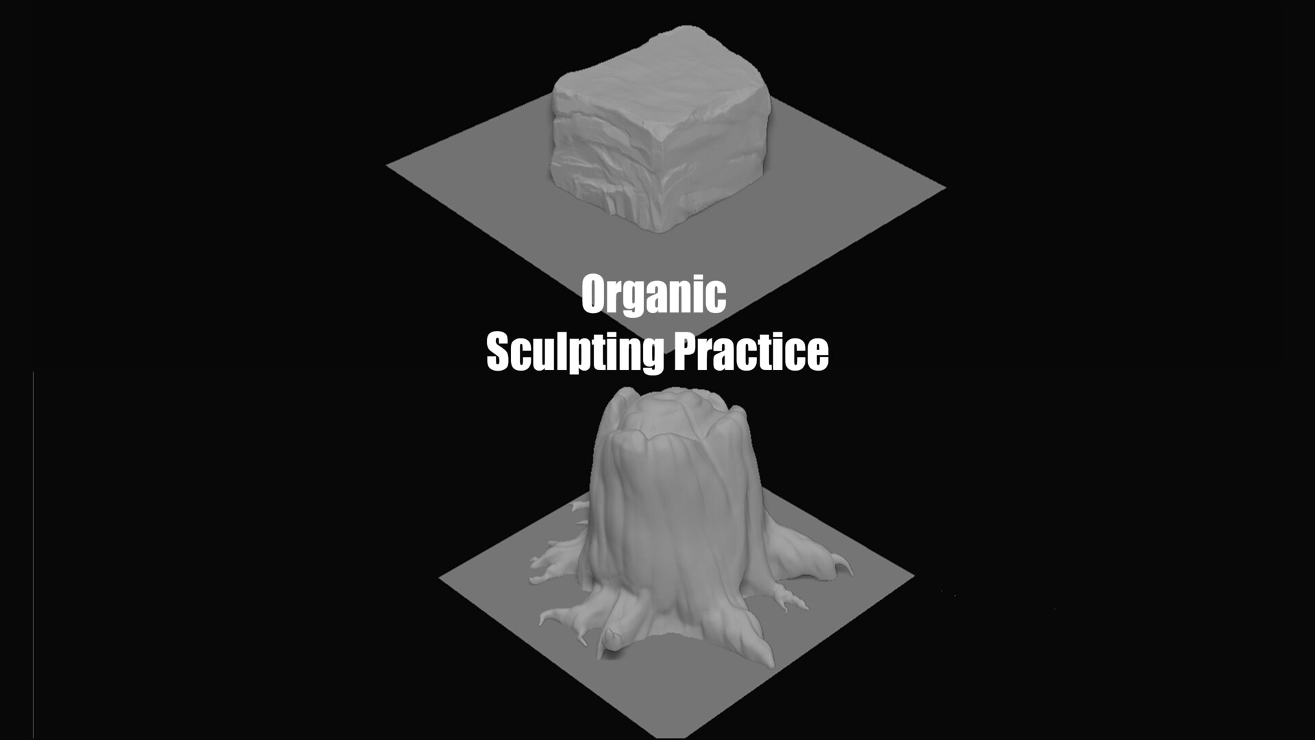 ArtStation - Organic Sculpting Practice