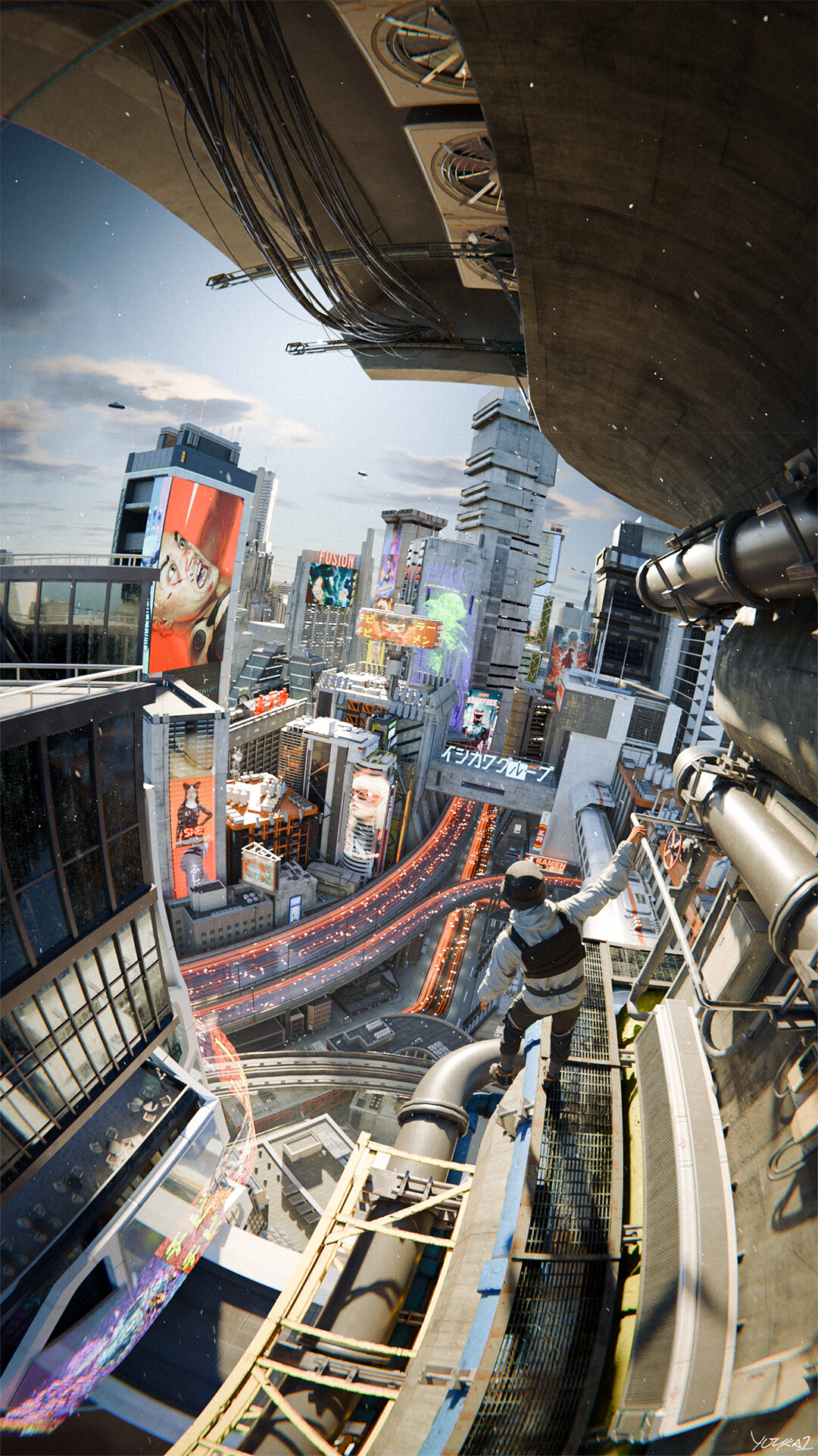 ArtStation - ROOF RUNNER