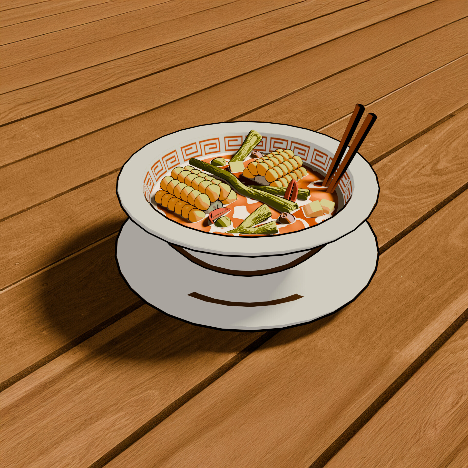 ArtStation - Ghibli Stylized Soup