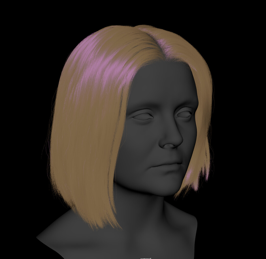 ArtStation - Hair simulation