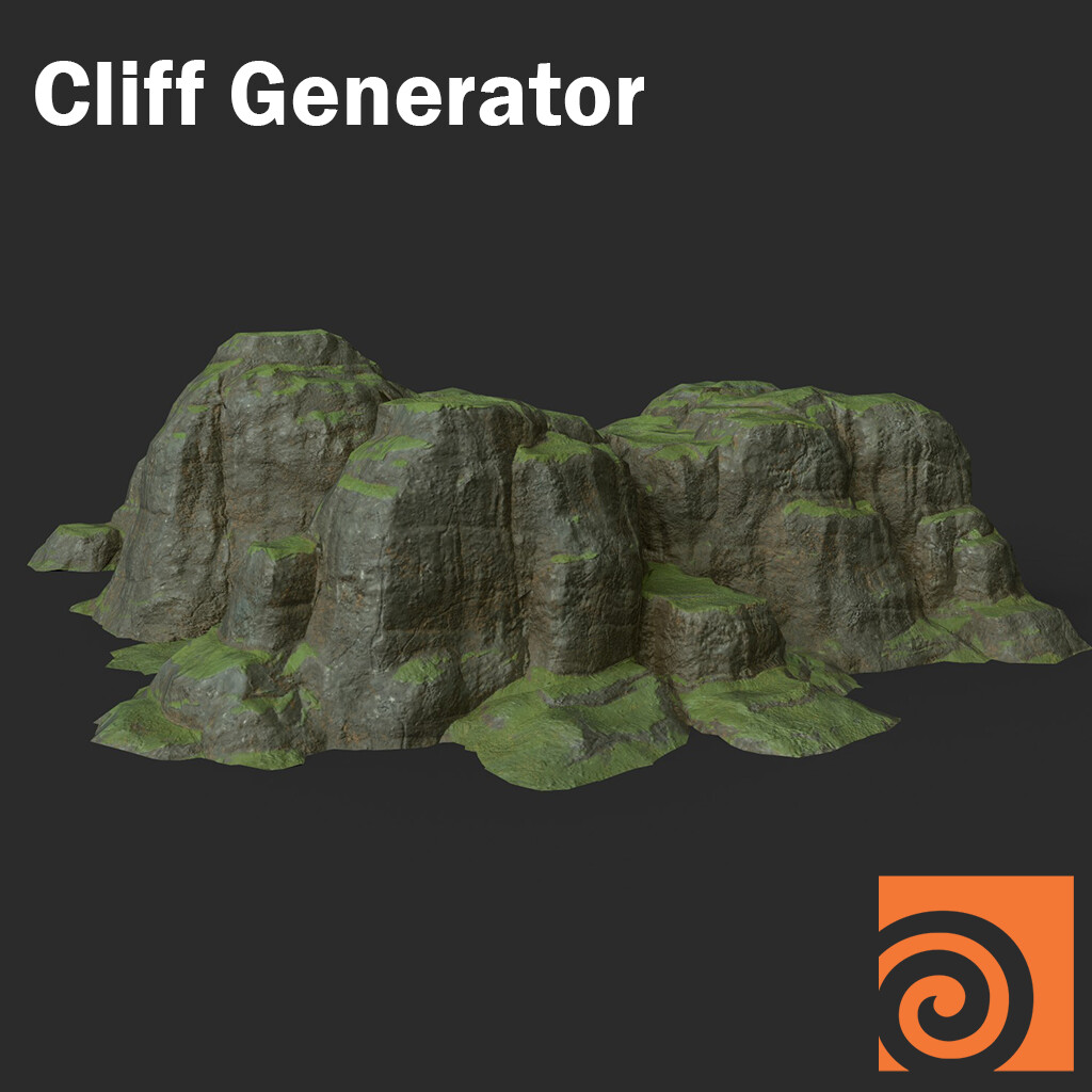 ArtStation - Procedural Cliff Generator [Houdini]