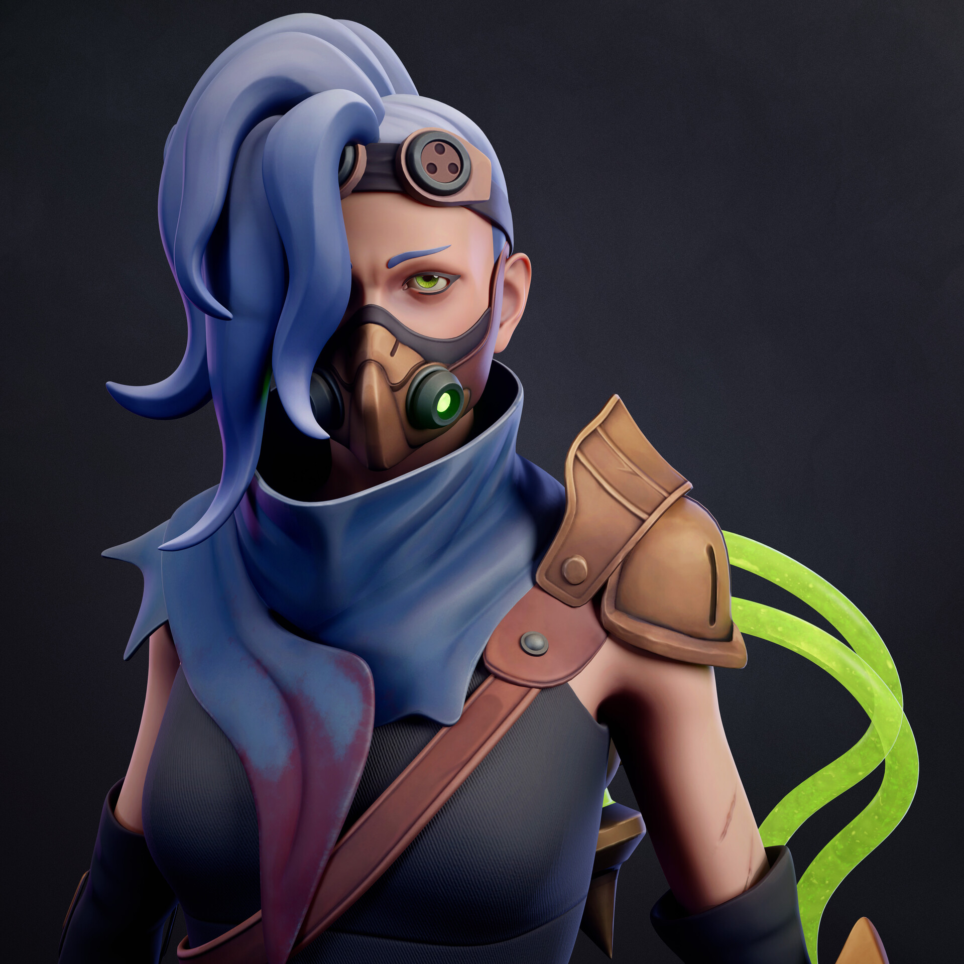 ArtStation - Kay - The Poison Claw - Game ready