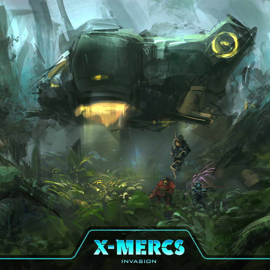 ArtStation - sketch mercs