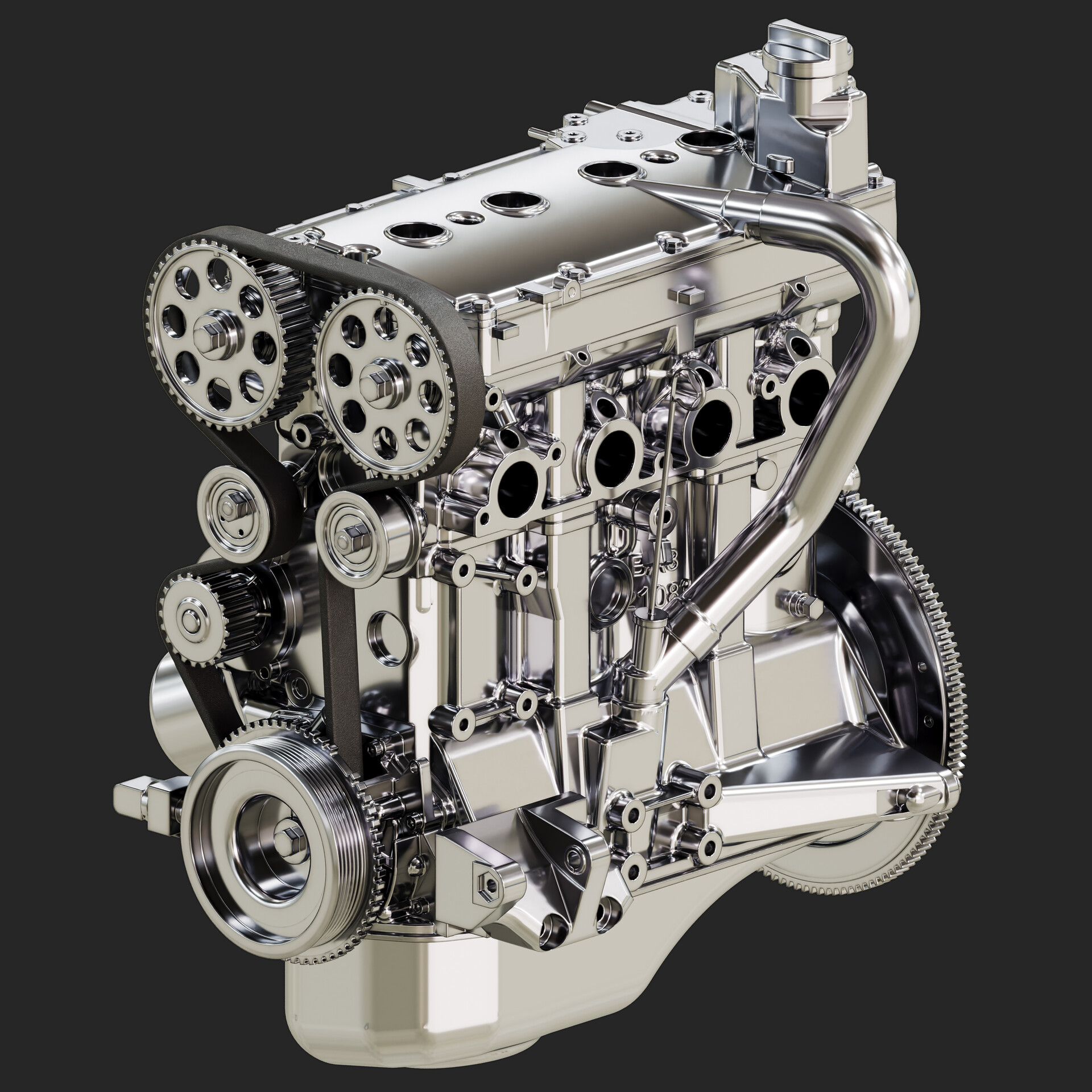 ArtStation - HARD SURFACE KITBASH : Mechanical Engine Design Pack