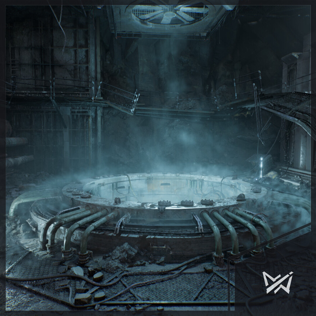 ArtStation - Sci-Fi Nuclear reactor - UE5 | Gamedev Bootcamp | Isaev ...