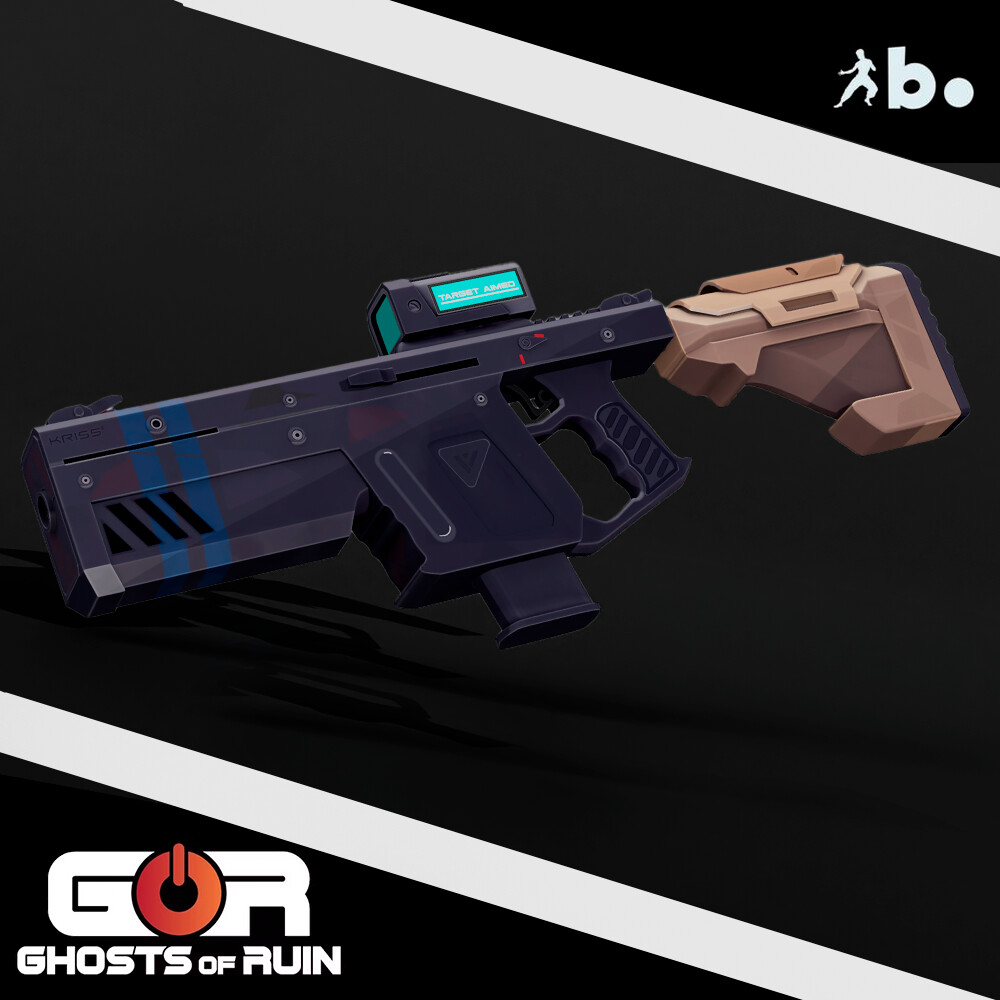 ArtStation - Weapon - Ghosts Of Ruin - B-water Studios