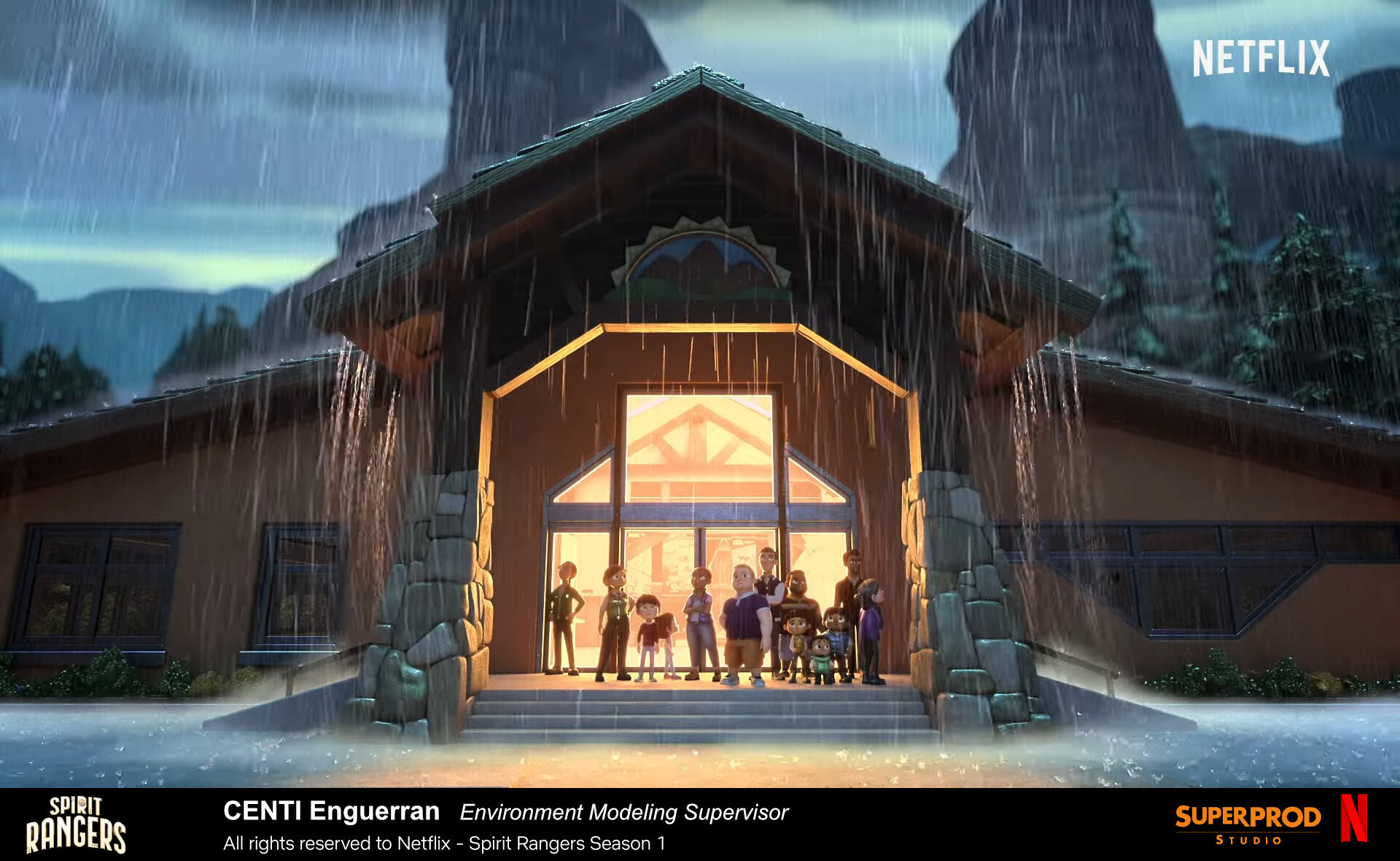 ArtStation - Spirit Rangers (season 1) - environment modeling supervisor