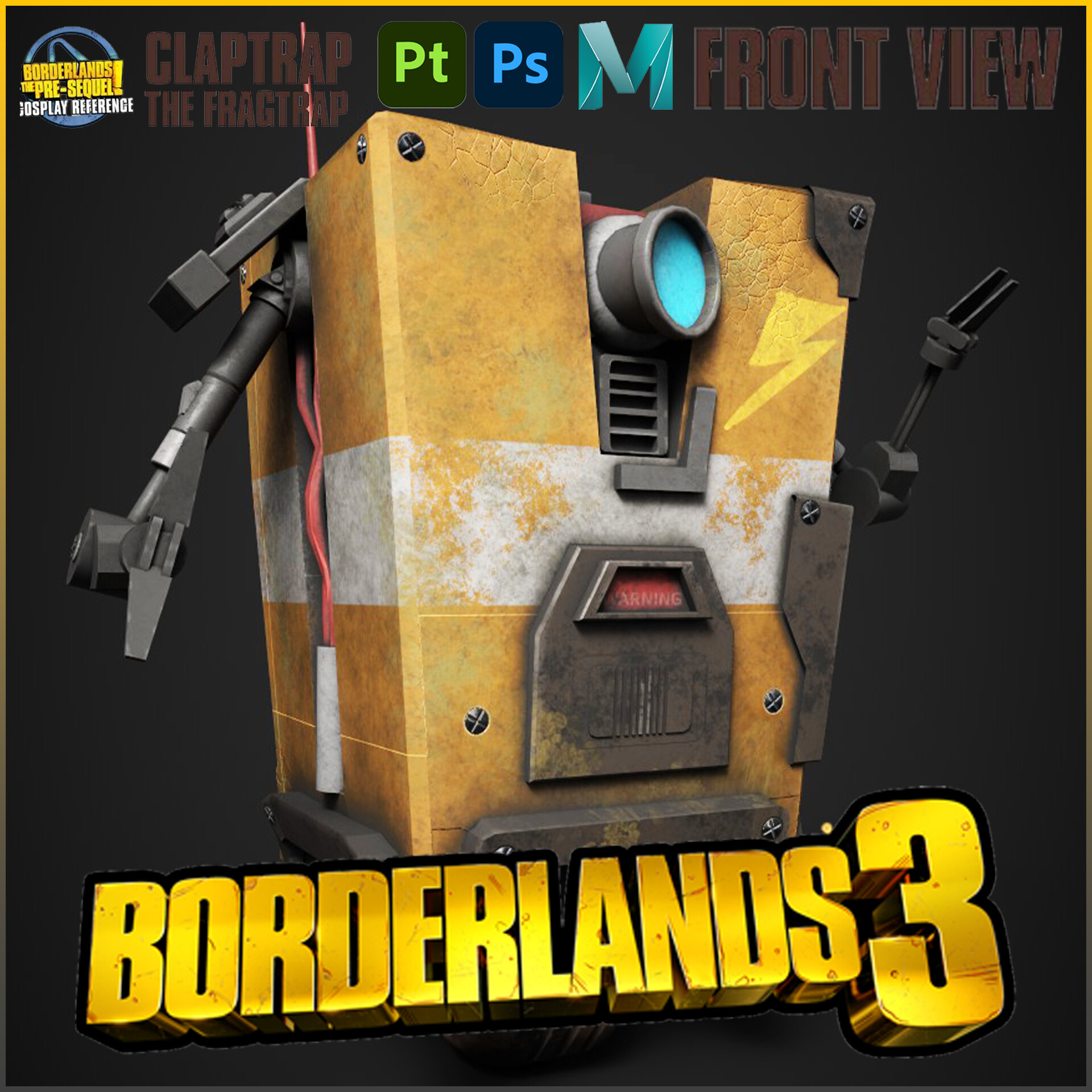 ArtStation - CL4P-TP