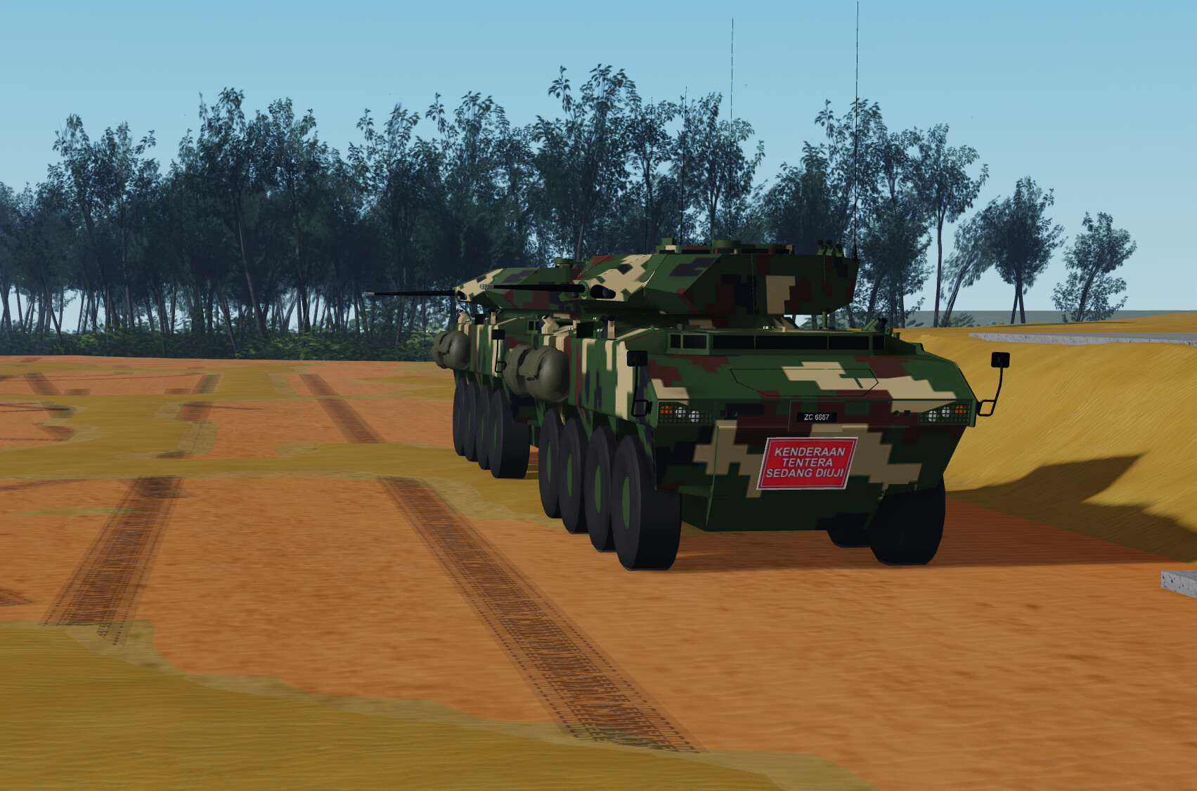 ArtStation - DefTech AV8 Gempita AFV30