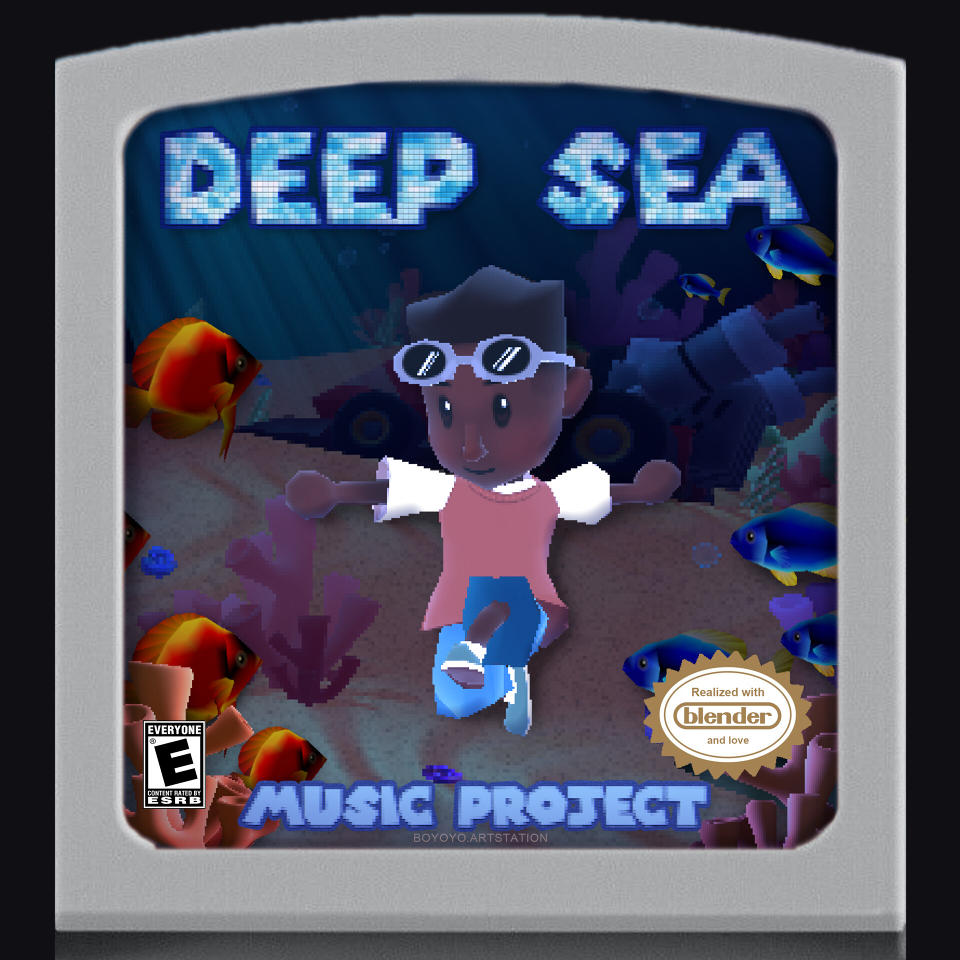ArtStation - DEEP SEA LEVEL - MUSIC COLLABORATION
