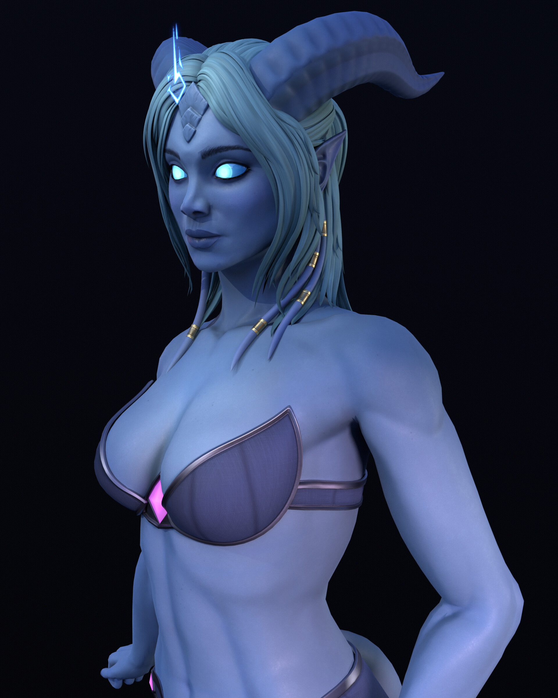 ArtStation - Draenei Female Fan Art