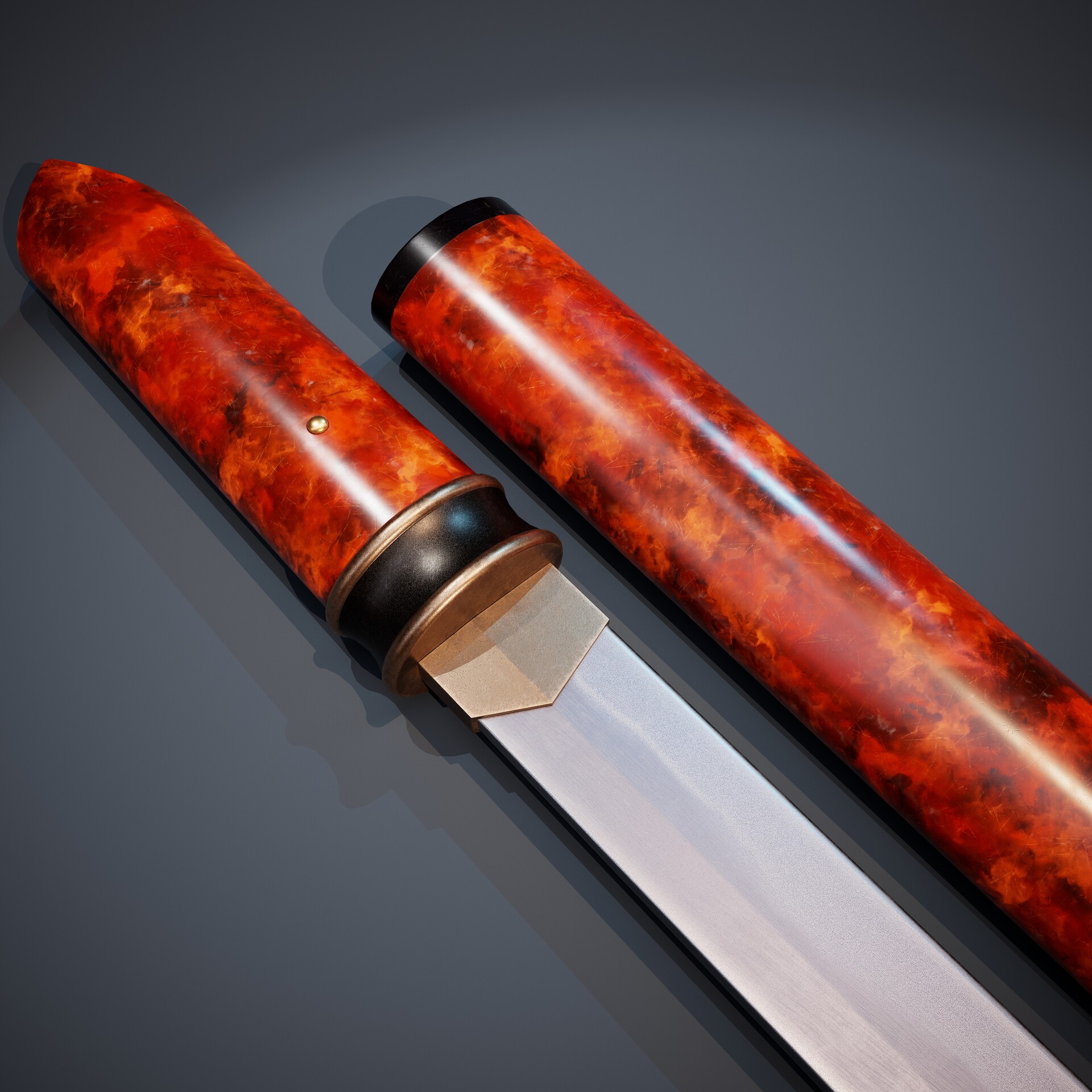 ArtStation - Armour Piercing Tanto