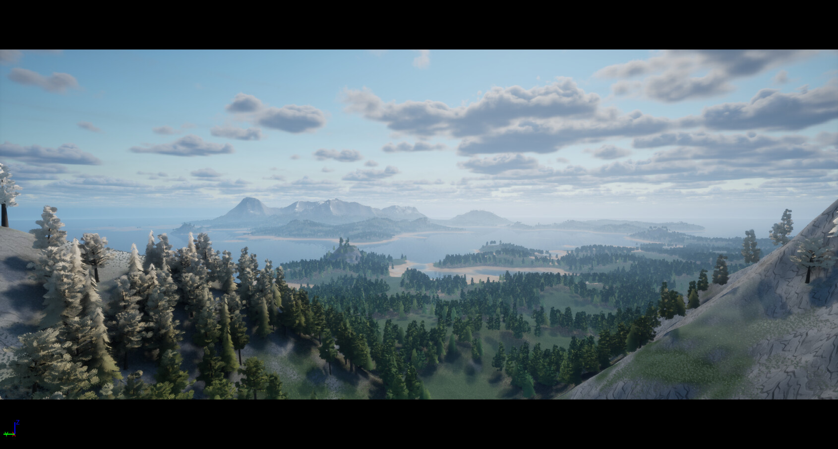 ArtStation - Semi-Procedural UE5 Landscape