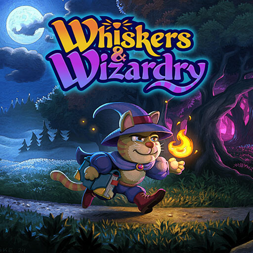 ArtStation - "Whiskers & Wizardry" Key Art