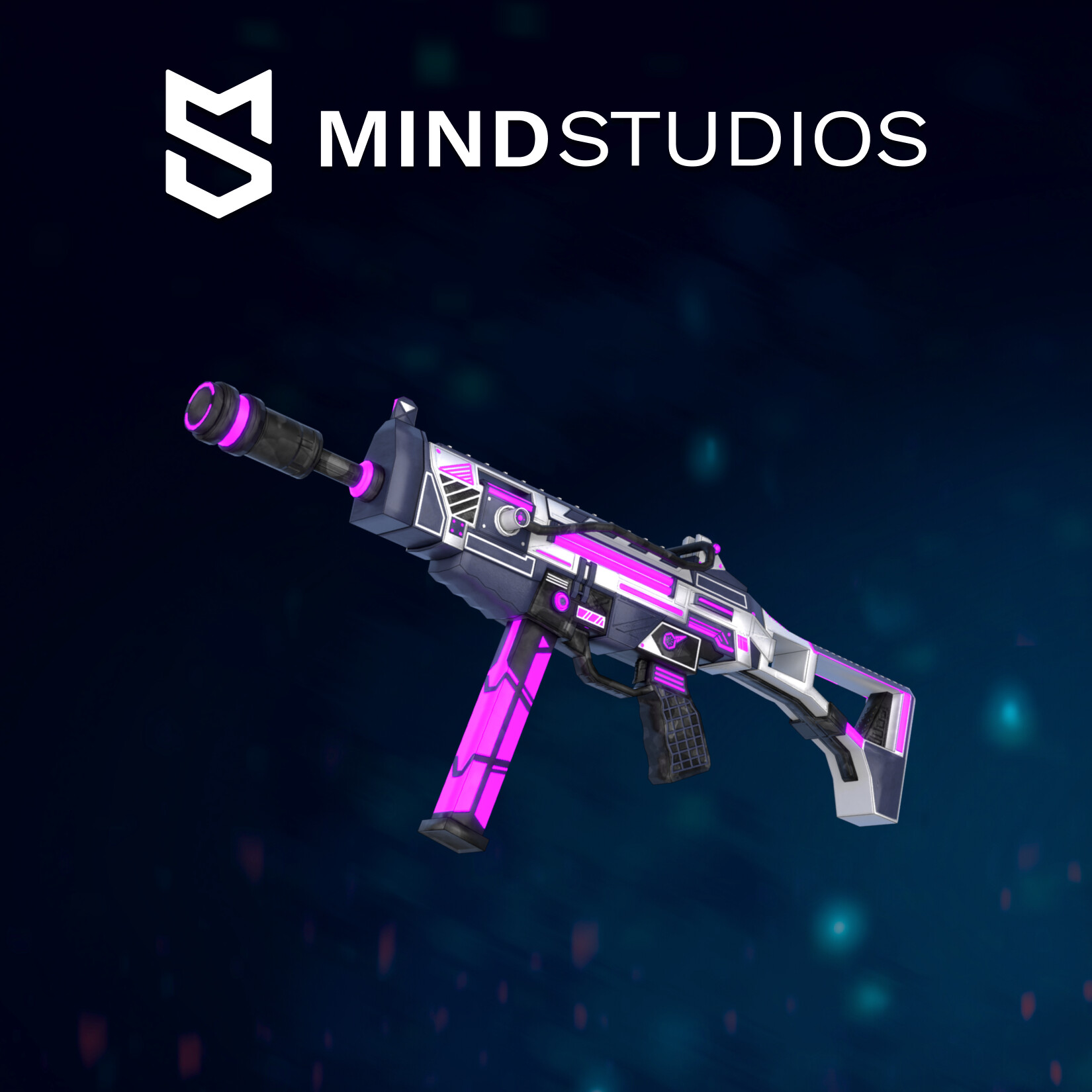 Mind Studios Games - Cyberpunk SMG | CyberHero TPS PvP