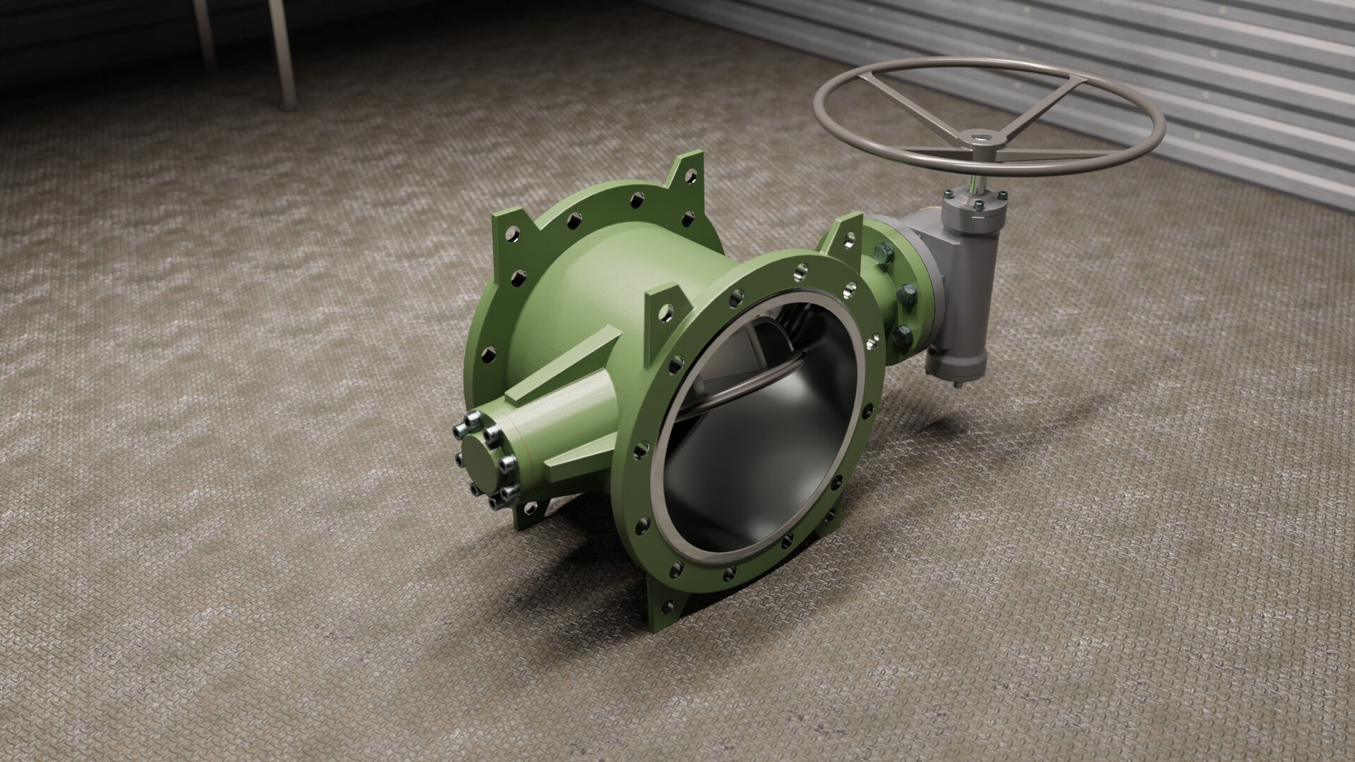 ArtStation - Butterfly Valve