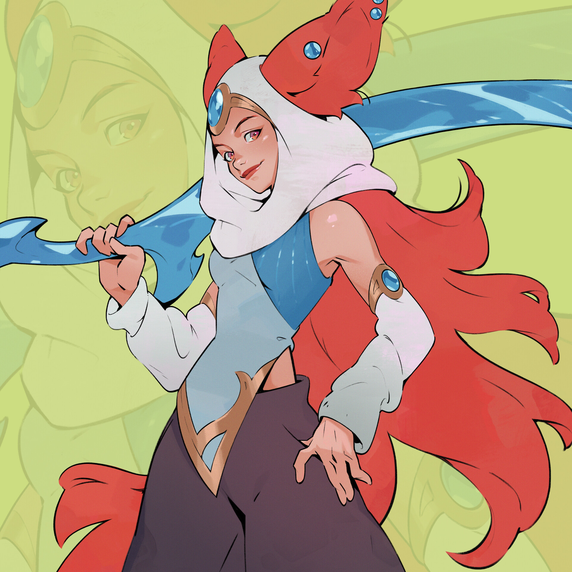 ArtStation - mika | fox duelist