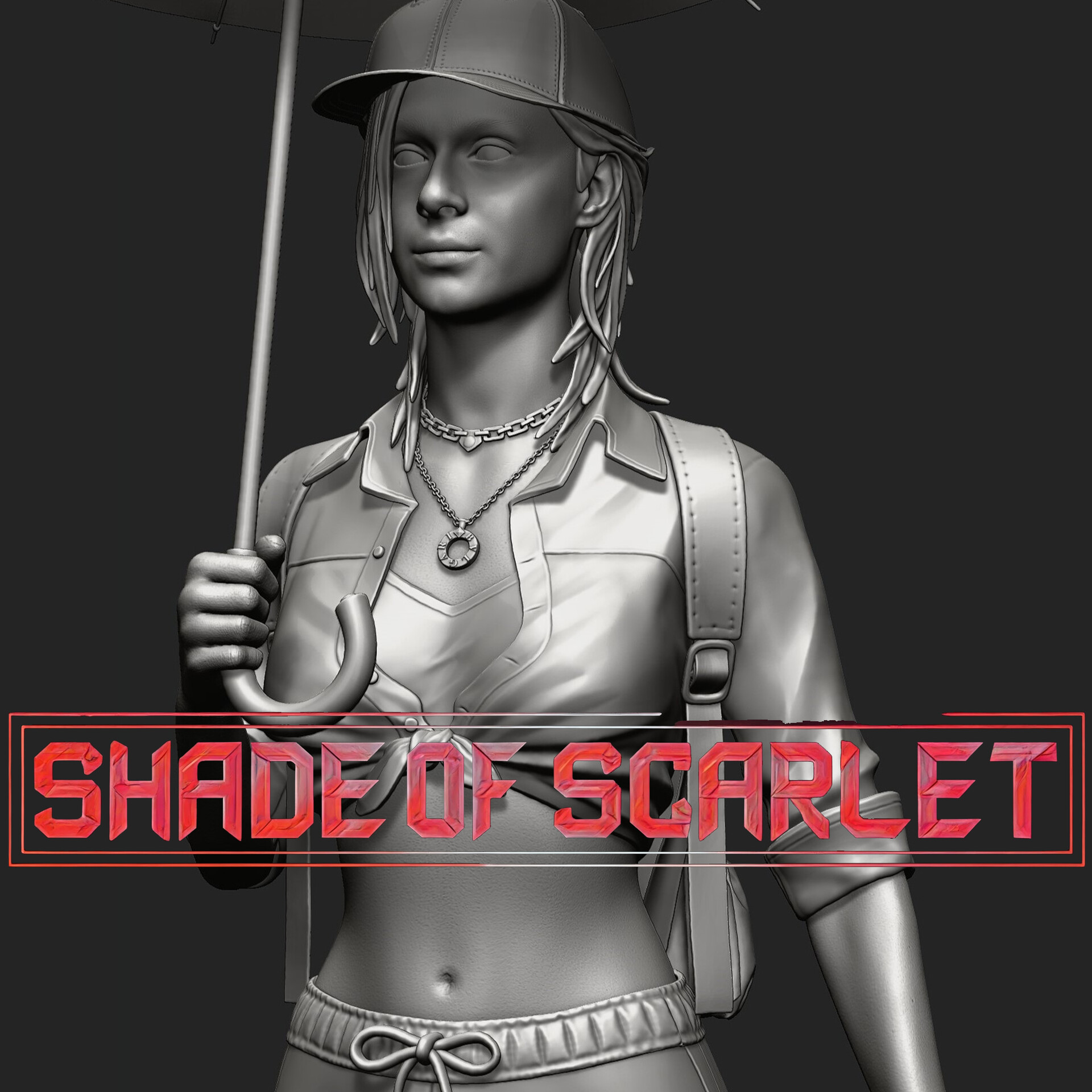 ArtStation - "Shade of Scarlet"