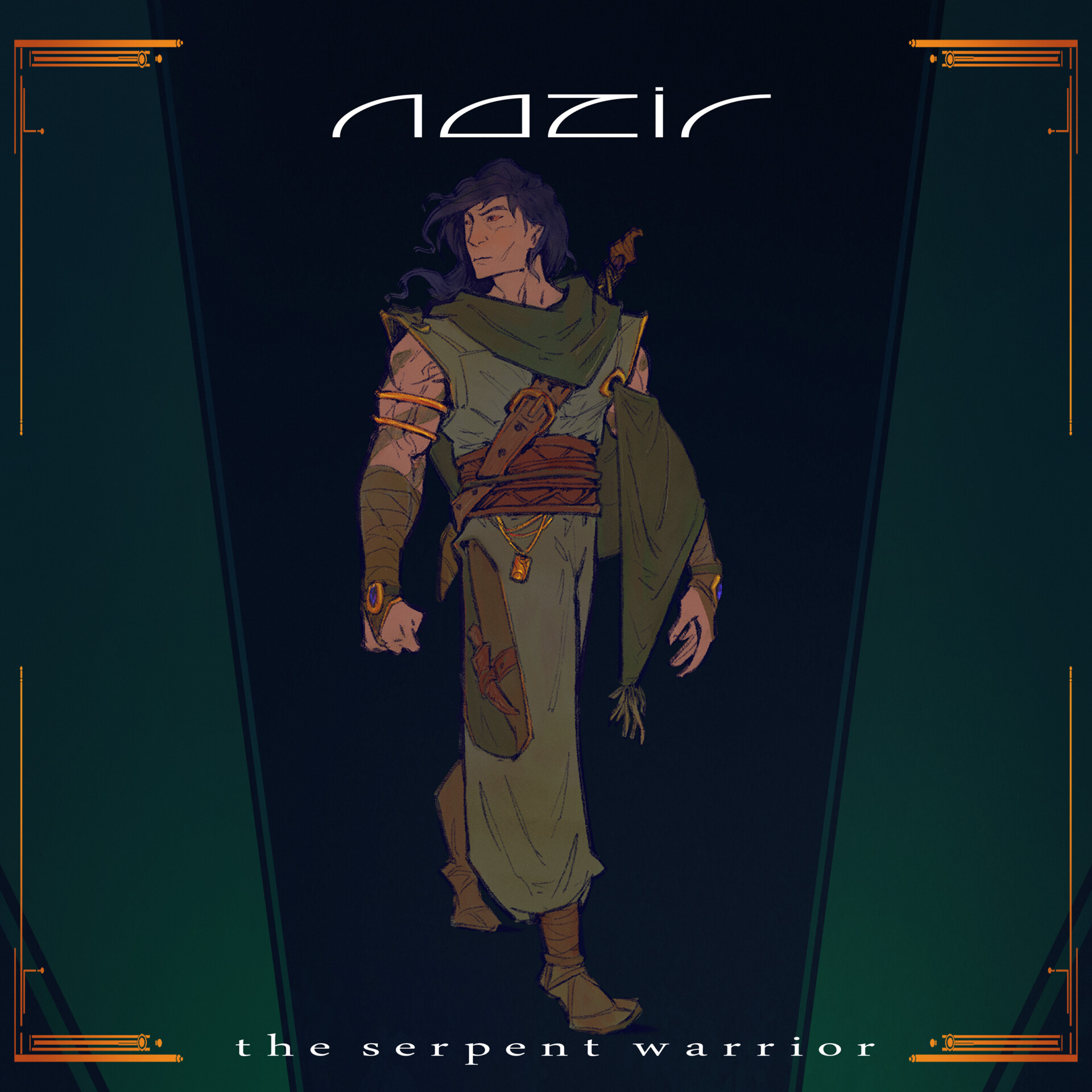 ArtStation - The Serpent warrior
