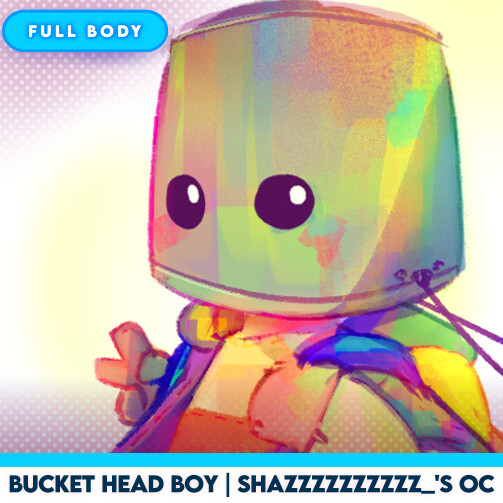 ArtStation - Bucket head boy (Shazzzzzzzzzz_) - Art Fight 2023