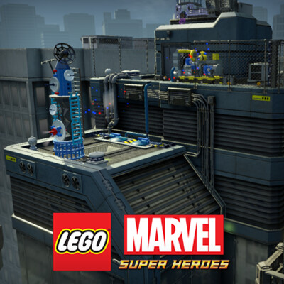 ArtStation - LEGO Marvel Superheroes - The Baxter Building (2013)