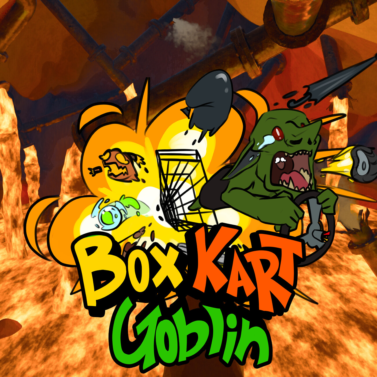 ArtStation - Box Kart Goblin